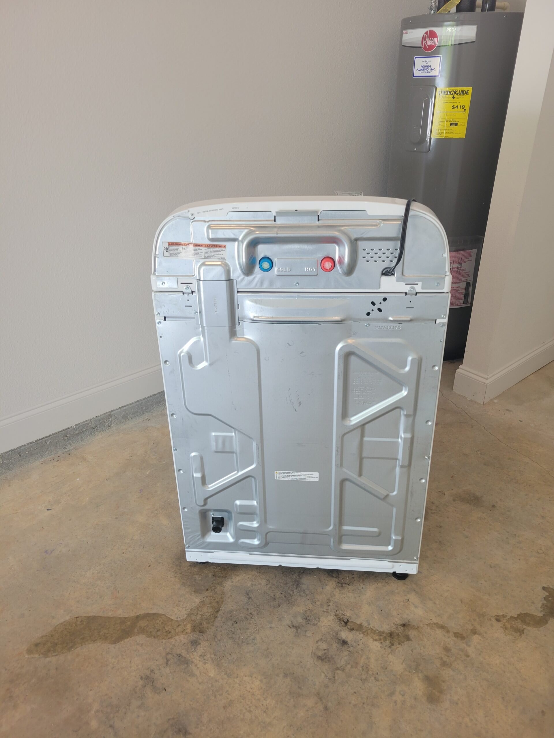 2025 Whirlpool Washer Dryer Set WTW4816FW3 – Like New, Top Load - Ocean ...